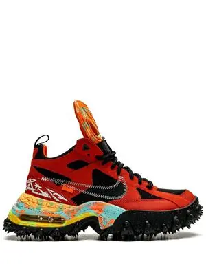 Nike X Off White Air Terra Forma Sneakers - Red