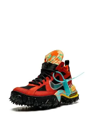 Nike X Off White Air Terra Forma Sneakers - Red
