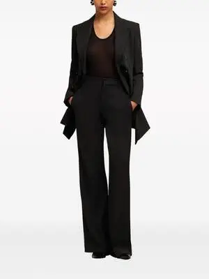 AMI Paris Flared Twill Trousers