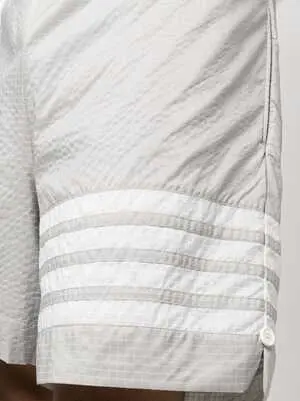 Thom Browne 4-bar Stripe Track Shorts - Grey