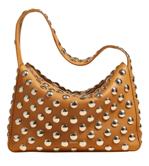 Khaite Khaite Elena Bag Nougat Leather With Studs