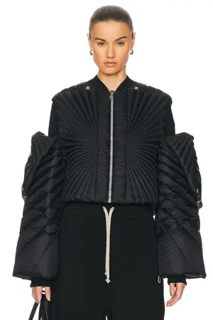 Rick Owens X Moncler Radiance Convertible Jacket