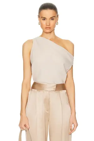 THE SEI Asymmetric Cowl Top