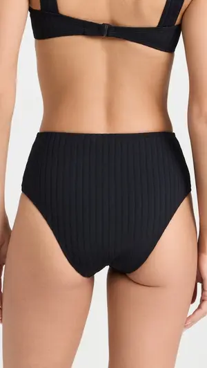 Solid & Striped Lilo Bikini Bottom - Blackout