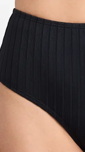 Solid & Striped Lilo Bikini Bottom - Blackout