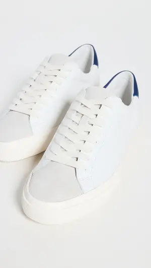 Vince Fulton Leather Sneakers - White