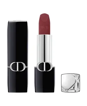 Dior Rouge Lipstick - Velvet - 100 Nude Look Velvet Saint Germain Velvet - A Brownish Plum