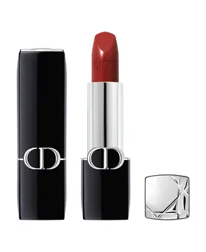 Dior Rouge Lipstick - Satin - 240 J'adore 818 Be Loved - A Deep Brownish Red