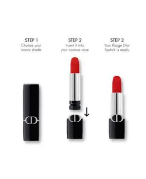 Dior Rouge Lipstick Collection - Nude Look Velvet - A Rosy Nude