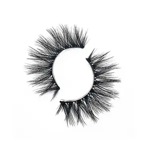 LASHBAR 3-pack Purplicious 3d Fauxmink Lash Bar False Eyelashes - Black