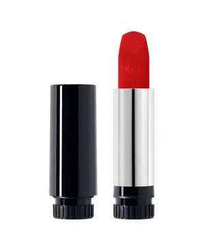 Dior Rouge Lipstick Refill Velvet 100 Nude Look - 999 - The Iconic Red
