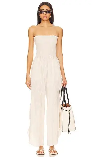 Peixoto Harriet Jumpsuit - Beige Canvas