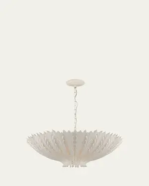 VISUAL COMFORT & CO. Hampton Medium Chandelier Aerin - White
