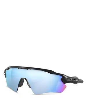 Oakley Radar Ev Path Rectangular Sunglasses - Black/multi Polarized Gradient