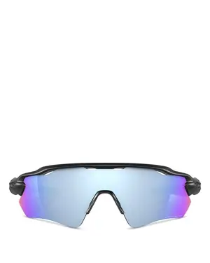 Oakley Radar Ev Path Rectangular Sunglasses - Black/multi Polarized Gradient