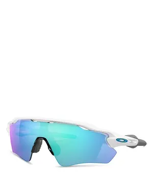Oakley Radar EV Path Rectangular Sunglasses White/blue Gradient