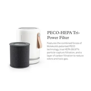 MOLEKULE Air Mini+ With Peco-hepa Tri Power Filter Air Purifier