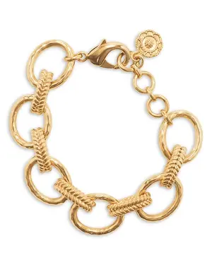 CAPUCINE DE WULF Cleopatra Link Bracelet - Gold