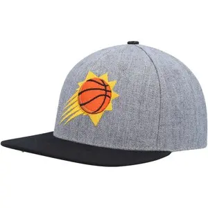 PRO STANDARD Black Phoenix Suns Classic Logo Two-tone Snapback Hat
