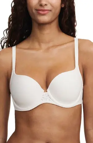 Chantelle Norah Sweetheart Underwire T-shirt Bra Talc
