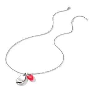 John Hardy Pebble Duo Necklace Diamonds