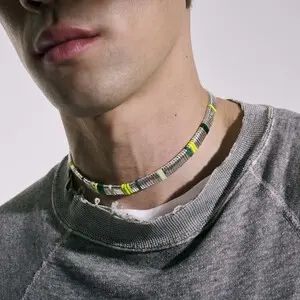 John Hardy Colorblock Choker Necklace