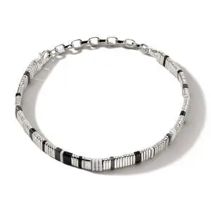John Hardy Colorblock Choker - Silver