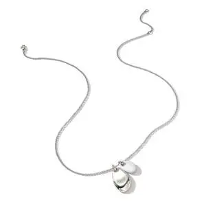 John Hardy Pebble Duo Necklace Diamonds