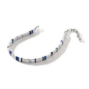 John Hardy Sterling Colorblock Choker Necklace