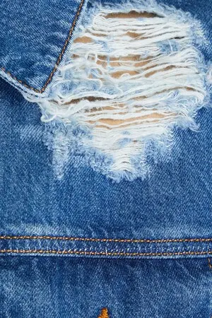 JW Anderson Distressed Denim Trucker Jacket