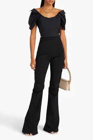 Jacquemus Merria Stretch-wool Flared Pants