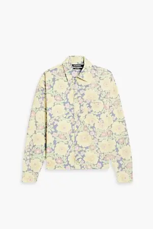 Jacquemus Floralprint Cotton Shirt
