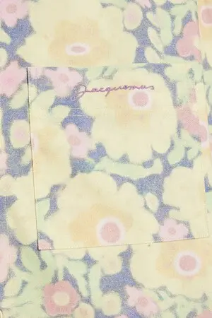 Jacquemus Floralprint Cotton Shirt