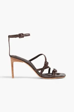 Jacquemus Camargue Buckled Leather Sandals