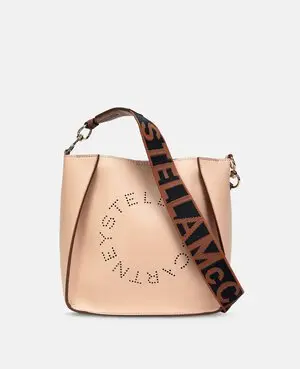 Stella McCartney Stella McCartney Stella Logo Shoulder Bag Powder