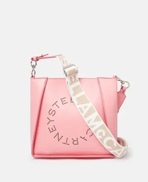 Stella McCartney Stella McCartney Stella Logo Shoulder Bag Rose