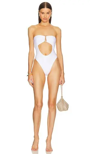 MICHAEL COSTELLO X Amerie One Piece - White