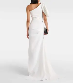 Maticevski Darkness One-shoulder Gown