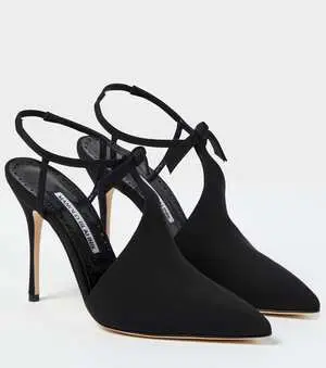Manolo Blahnik Elastic Pumps
