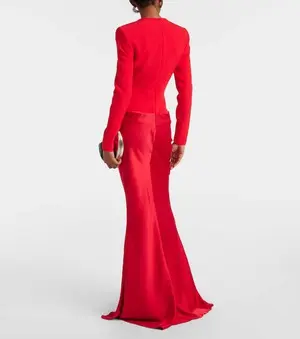 Safiyaa Naira Draped Gown