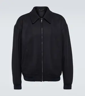Dolce & Gabbana Wool-blend Bomber Jacket
