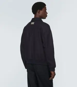 Dolce & Gabbana Wool-blend Bomber Jacket