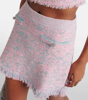 Rabanne Tweed Mini Skirt