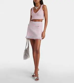 Rabanne Tweed Mini Skirt