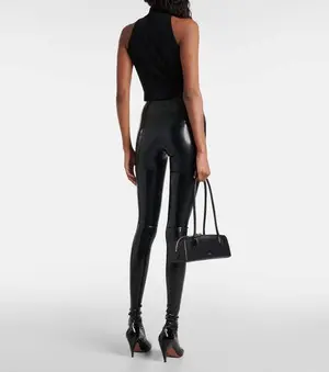 Alaïa Latex Leggings