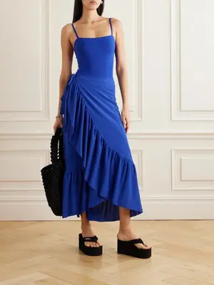 ERES Les Essentiels Julia Ruffled Pareo - Blue