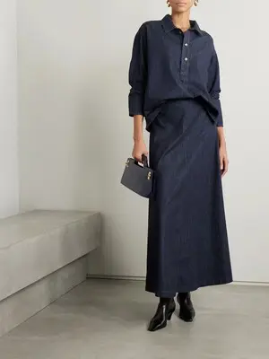 NILI LOTAN Harper Denim Shirt