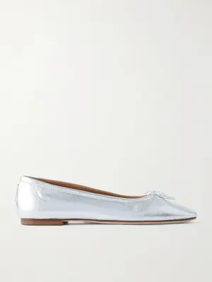 Aeyde Metallic Flats For Women