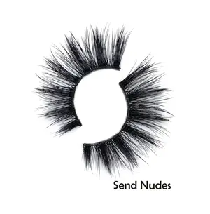 LASH POP LASHES Set Of 3: Send Nudes Faux Silk False Eyelashes