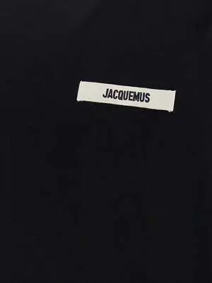 Jacquemus Le Sweatshirt Gros Grain - Black